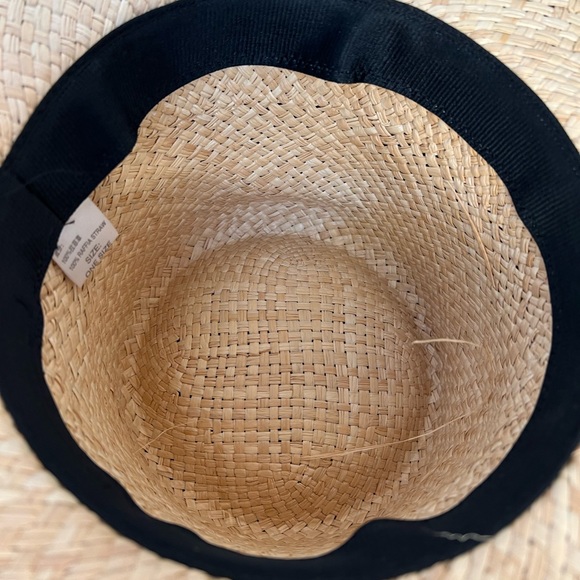 AdornA | Accessories | 0 Raffia Straw Vouge Straw Modern Hat Square Top ...